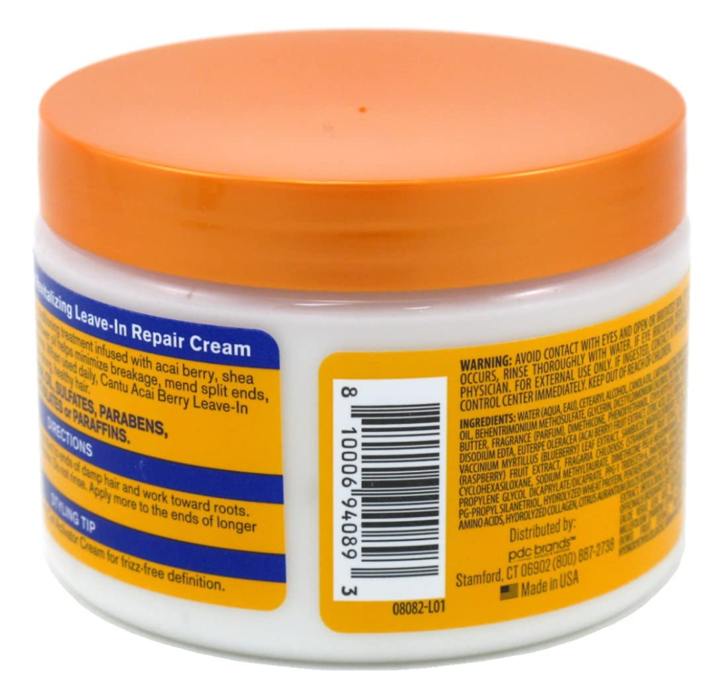 Cantu Acai Berry Revitalizing Repair Leave-In Cream » Power Your Curls