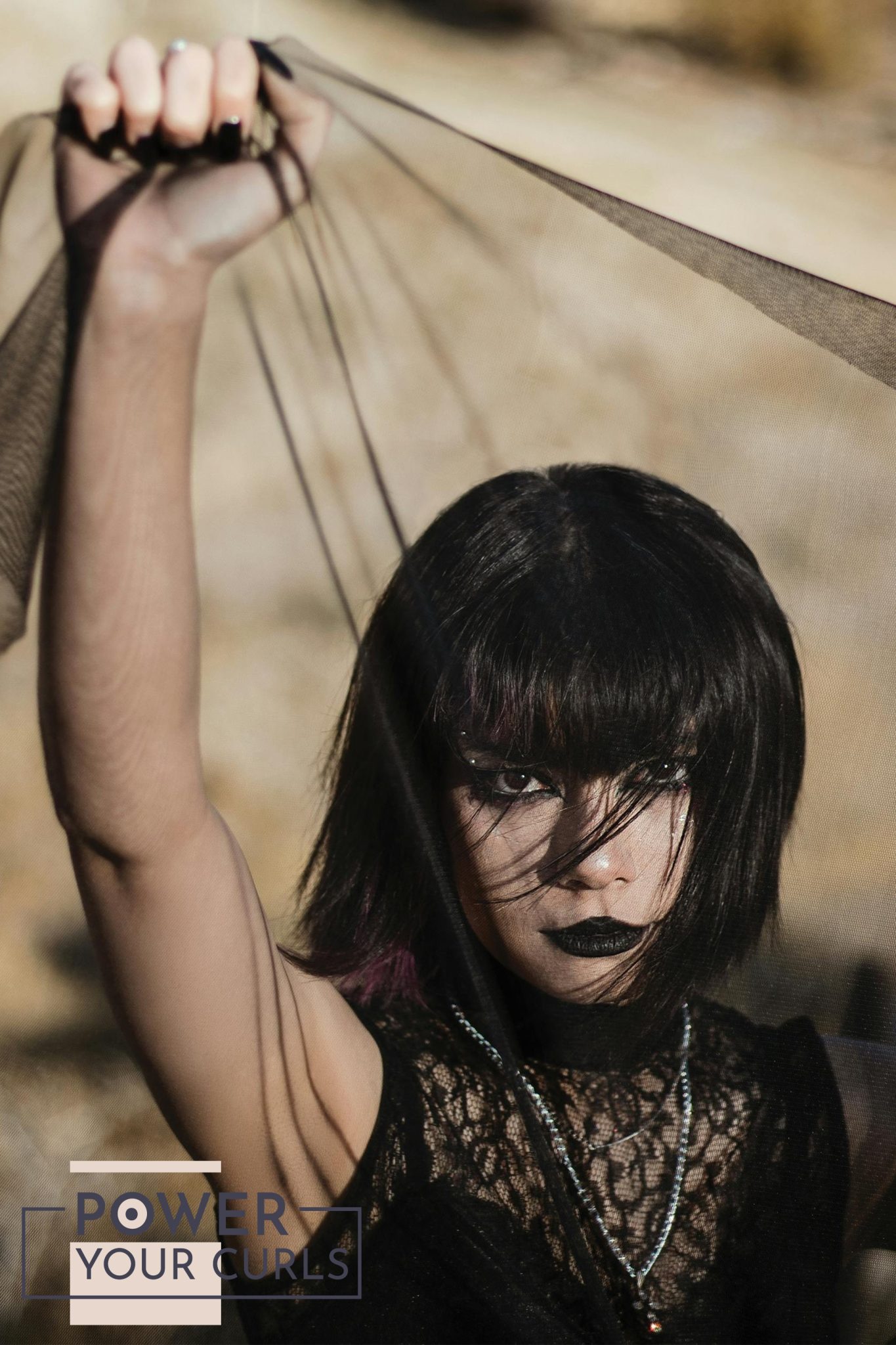 Edgy Chic: 13 Ultimate Gothic Hairstyles » Power Your Curls