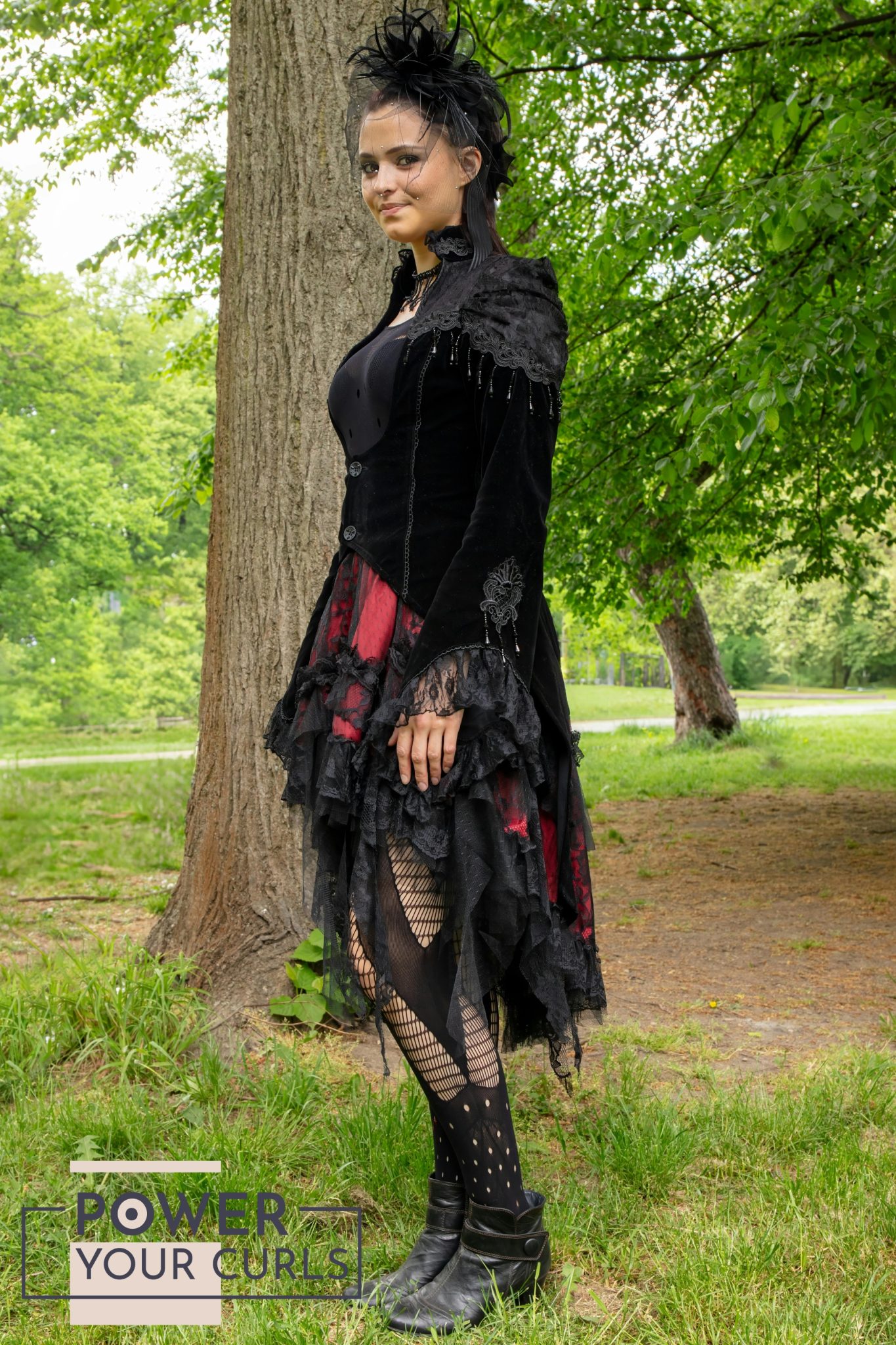 Edgy Chic: 13 Ultimate Gothic Hairstyles » Power Your Curls